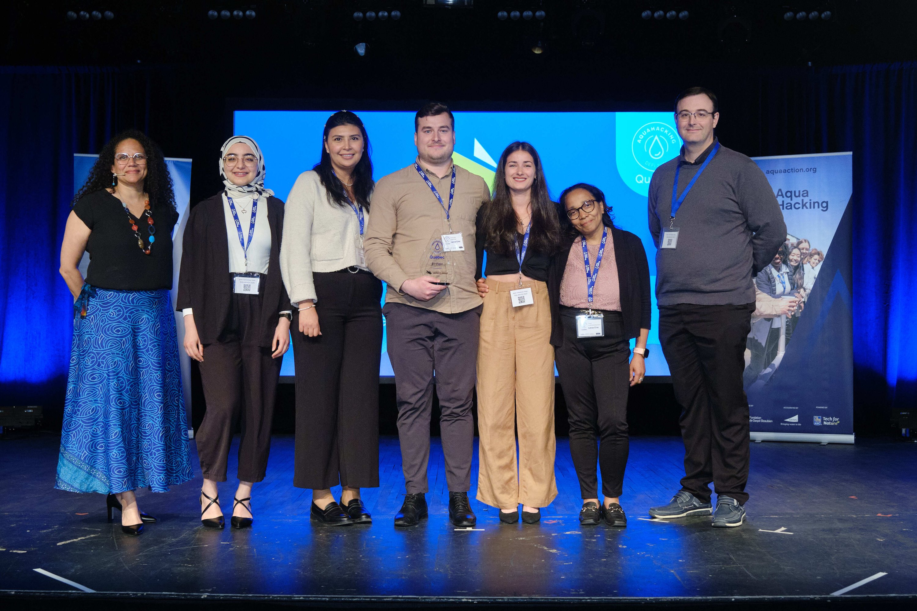 Emerging water technology innovators named winners of the AquaHacking Québec Challenge